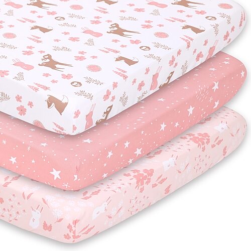 Click here for The Peanutshell 3-pc. Playard Sheet  One Size  Pin... prices