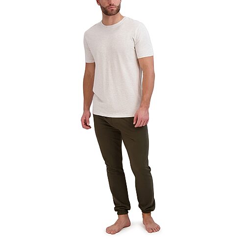 Click here for Hanes French Terry Mens Crew Neck Short Sleeve 2-p... prices