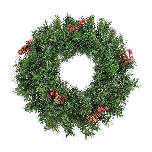 Click here for Northlight Pinecone And Berry 24 Pine Artificial W... prices