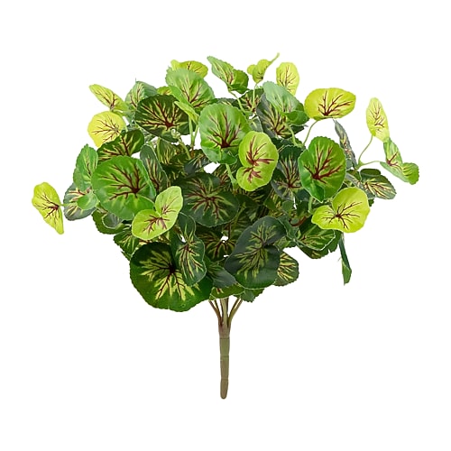 Click here for 18.5 Green Two Toned Begonia Spring Artificial Flo... prices