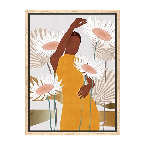 Click here for Lumaprints Sun Kissed Woman Framed Canvas Art  One... prices