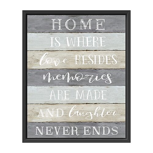 Click here for Lumaprints Laughter Never Ends Framed Canvas Art... prices
