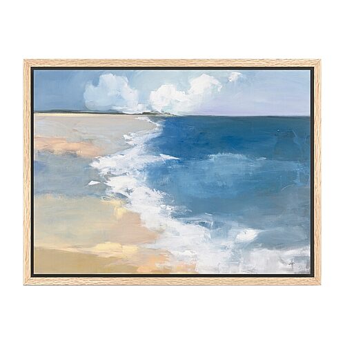 Click here for Lumaprints Open Shore Framed Canvas Art  One Size... prices