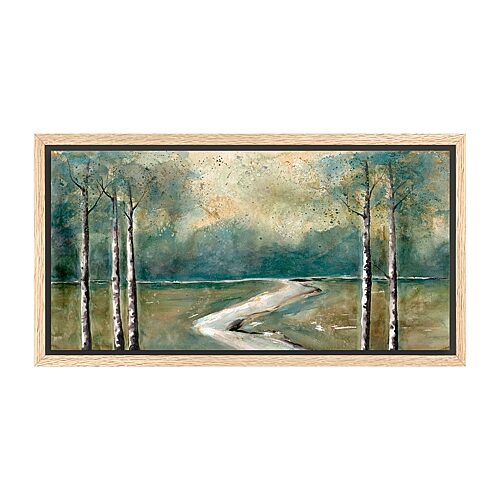 Click here for Lumaprints Green Landscape Framed Canvas Art  One... prices