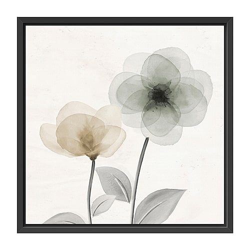 Click here for Lumaprints Open Bloom 2 Framed Canvas Art  One Siz... prices