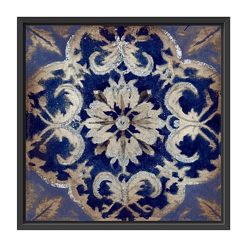 Click here for Lumaprints Turkish Tiles Xi Framed Canvas Art  One... prices