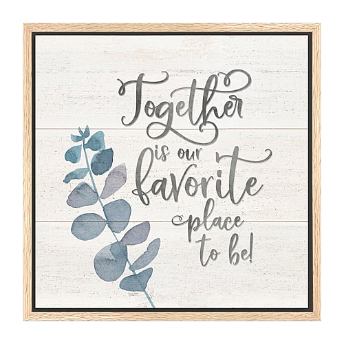 Click here for Lumaprints Inspiration - Together Framed Canvas Ar... prices