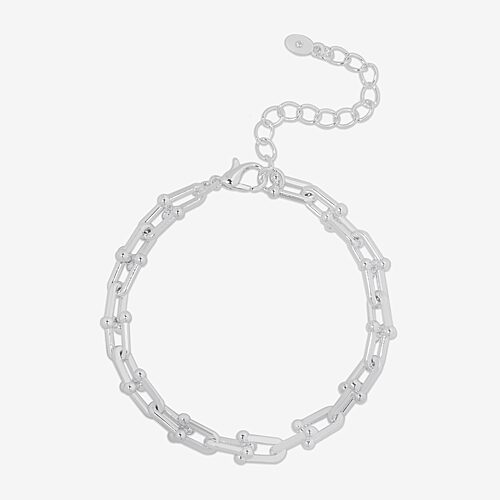Click here for Bijoux Bar Delicates Silver Tone Womens 7.5 Inch S... prices