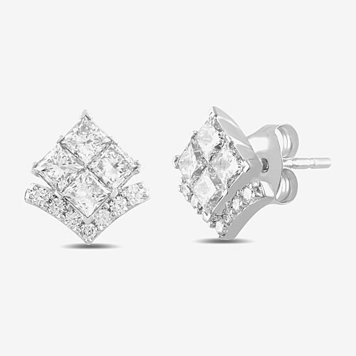 Click here for 1 1/2 CT. T.W. Lab Grown White Diamond 10K Gold 10... prices