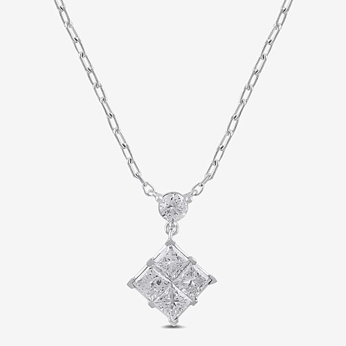 Click here for Womens 1 CT. T.W. Lab Grown White Diamond 10K Gold... prices