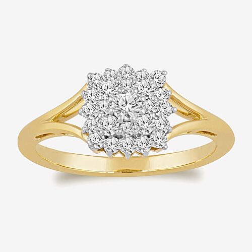 Click here for Womens 1/2 CT. T.W. Lab Grown White Diamond 10K Go... prices
