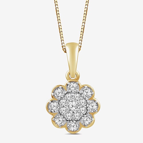 Click here for Diamond Blossom I2.I Womens 1/3 CT. T.W. Lab Grown... prices