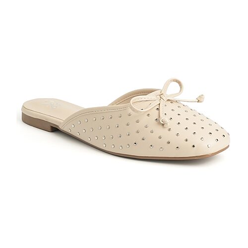 Click here for New York and Company Womens Lia Mule Sandals - Ivo... prices