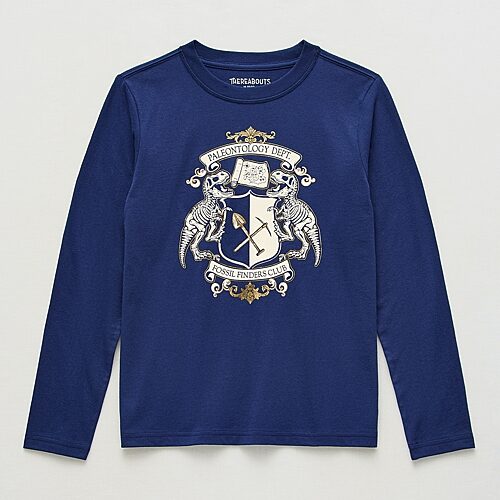 Click here for Thereabouts Little & Big Kid Boys Crew Neck Long S... prices