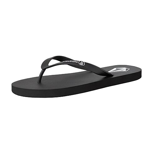 Click here for VOLCOM Mens Rocker 3 Flip-Flops  9  Black prices