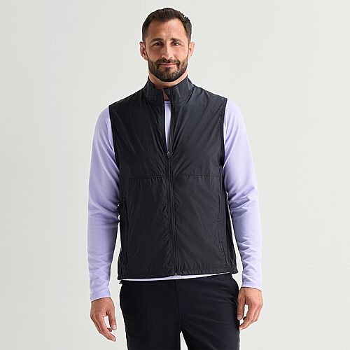 Click here for Xersion Mens Mock Neck Sleeveless Vest  Small  Bla... prices