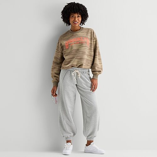 Click here for Arizona Womens Juniors Cuffed Fleece Sweatpant  3x... prices