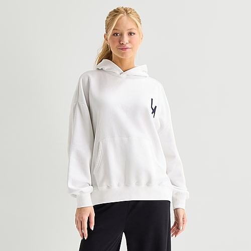 Click here for Arizona Womens Juniors Long Sleeve Fleece Hoodie... prices