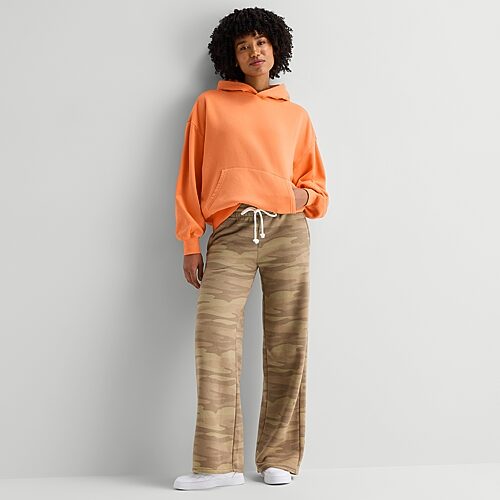 Click here for Arizona Womens Juniors Wide Leg Fleece Sweatpant... prices
