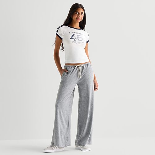 Click here for Arizona Womens Juniors Sweatpant  Large  Gray prices