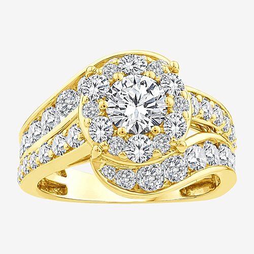 Click here for (F / Si2) Womens 3 CT. T.W. Lab Grown White Diamon... prices