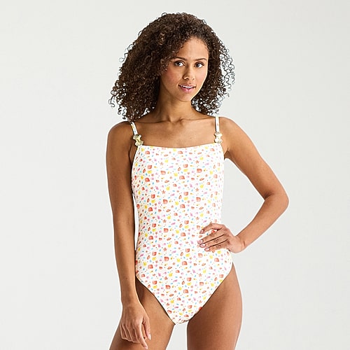 Click here for Arizona Womens Juniors Cheeky One Piece Swimsuit... prices