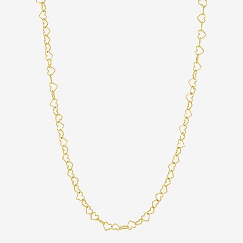 Click here for Made in Italy Womens 18K Gold Over Silver 18 Inch... prices