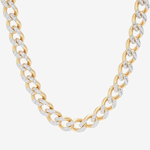 Click here for Made in Italy Mens 24K Gold Over Silver 24 Inch Cu... prices