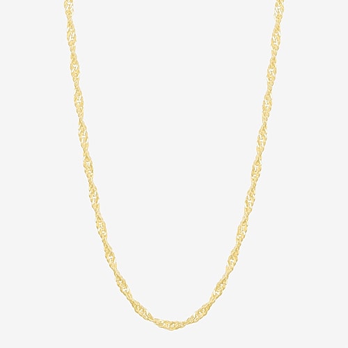Click here for Made in Italy Womens 14K Gold Over Silver 20 Inch... prices