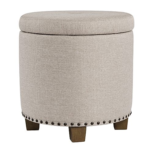 Click here for Kinfine HomePop Luxury Small Storage Ottoman  One... prices