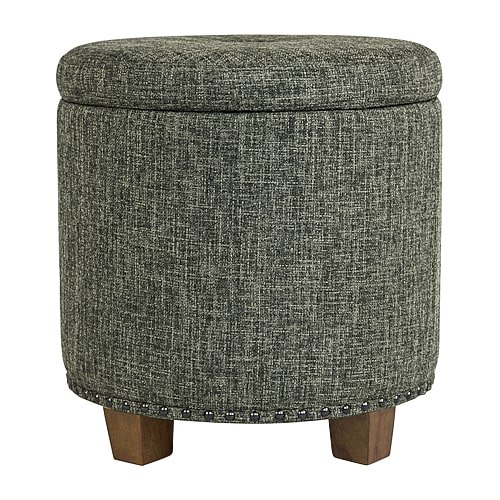 Click here for Kinfine HomePop Luxury Small Storage Ottoman  One... prices