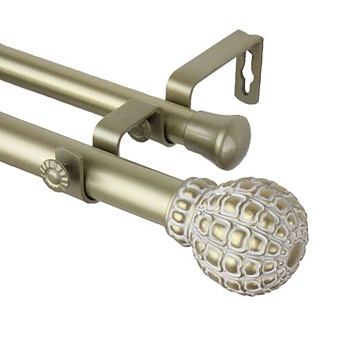 Click here for Rod Desyne Pod 1 Adjustable Double Curtain Rod  On... prices