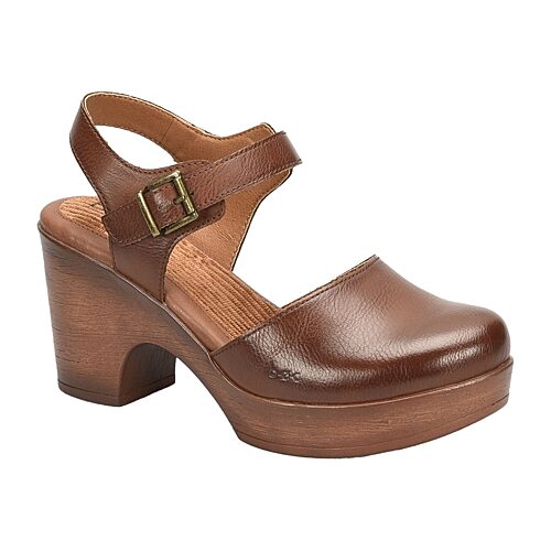 BOC by Born Natasha Womens Round Closed Toe Clogs  10 Medium  Brown