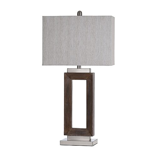 Click here for Molded Hollow Rectangle Table Lamp - Oatmeal prices