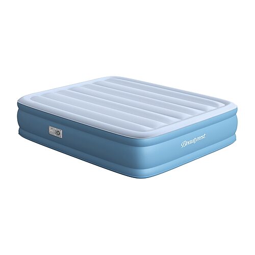 Beautyrest Sensa Rest Queen Air Mattress  One Size  Blue