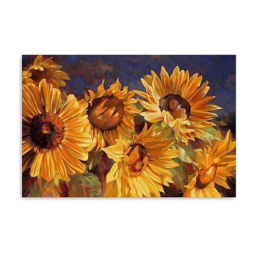 Click here for Lumaprints Sunflower Canvas Art  One Size  Yellow prices
