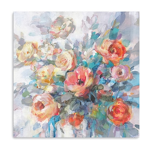 Click here for Lumaprints Ode To Spring Canvas Art  One Size  Blu... prices