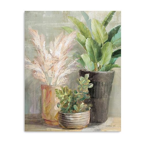 Click here for Indoor Garden III Canvas Art  One Size  Green prices