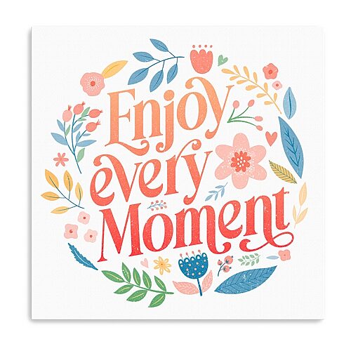 Click here for Lumaprints Enjoy Every Moment Canvas Art  One Size... prices