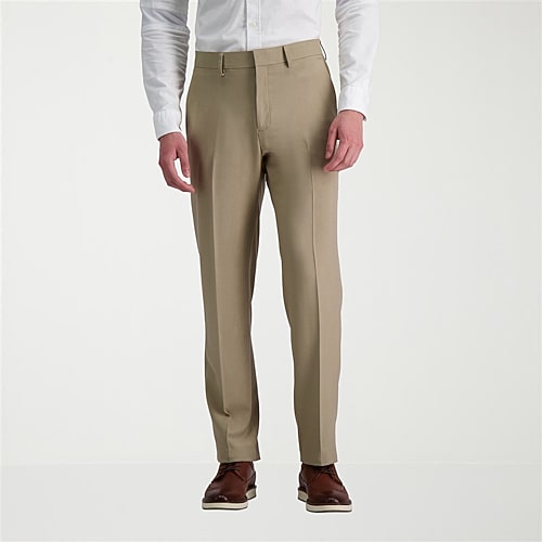 Click here for Haggar Premium Comfort Mens Straight Fit Dress Fla... prices