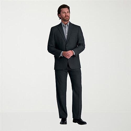 Click here for Jmh Men Premium Stretch Classic Fit Flat Front Sui... prices
