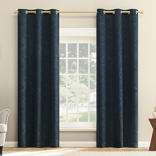 Click here for Nicola Grommet Top Light-Filtering Set of 2 Curtai... prices