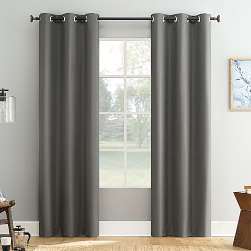 Click here for Bayline Grommet Top Blackout Set of 2 Curtain Pane... prices
