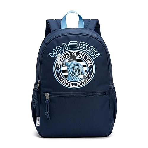 Click here for Messi Boys Adjustable Straps Logo Backpack  One Si... prices