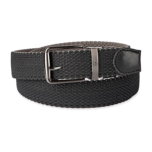 Click here for Dockers 35mm Revs Fabric Mens Belt  Small  Black prices