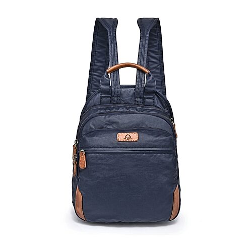 Click here for Tsd Brand Turtle Cove Canvas Backpack - Navy prices