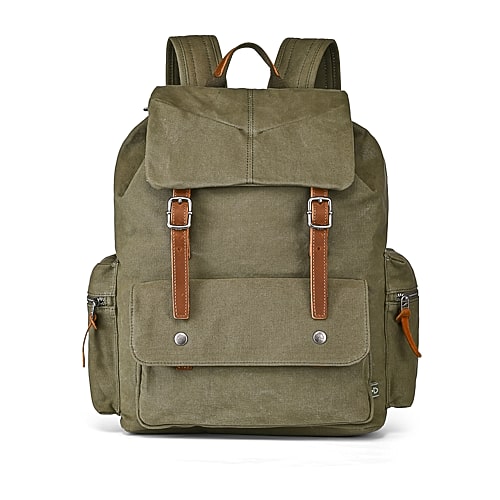 Click here for Tsd Brand Coast Ranch Backpack - Olive prices