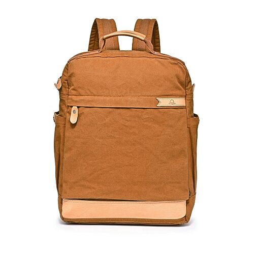 Click here for Tsd Brand Tilia Canvas Backpack - Brown prices