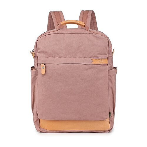 Click here for Tsd Brand Tilia Canvas Backpack - Pink prices