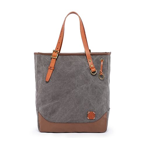 Click here for Tsd Brand Redwood Canvas Tote - Gray prices